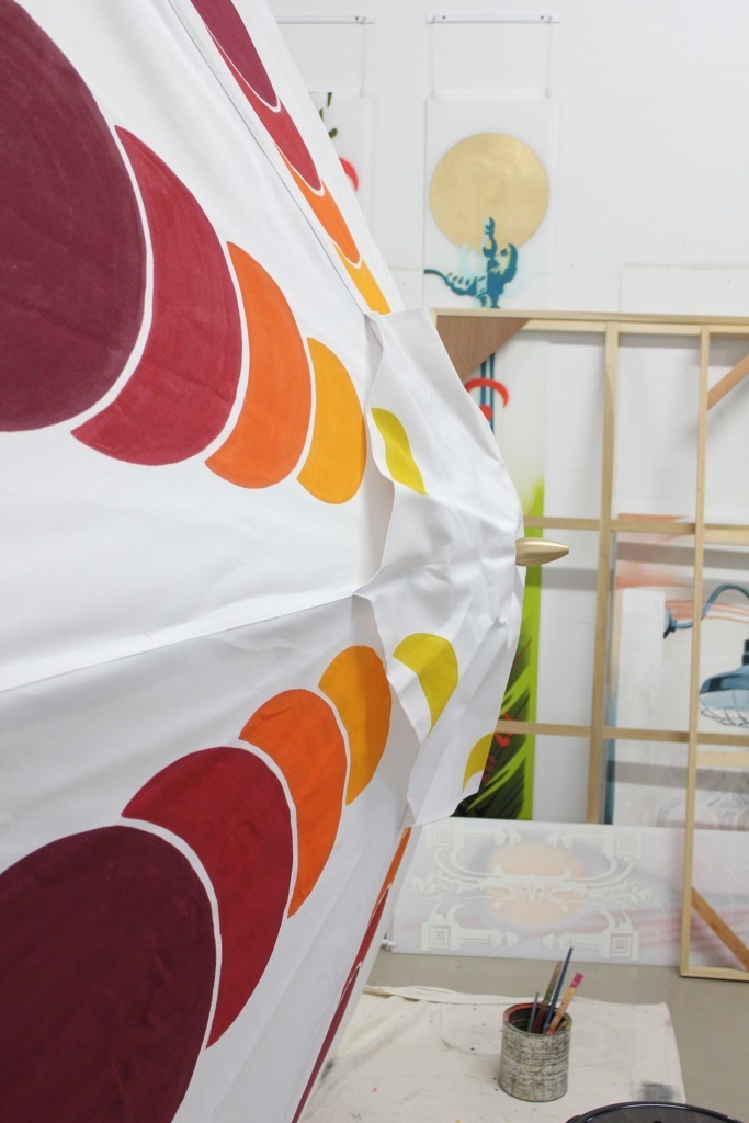 Hand Painted Patio Umbrellas - Pearl & Maude Home